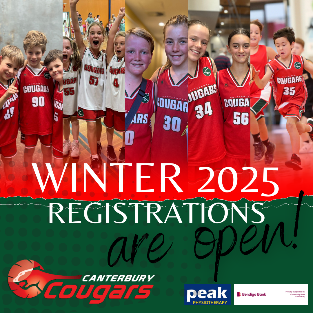 Winter 2025 Registration OPEN - Canterbury Cougars